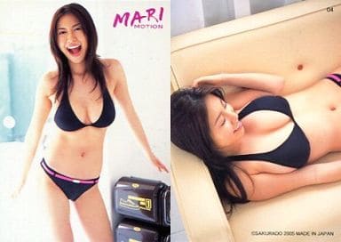 Collection Card (Female) / Mari Official Card Collection Motion 04 : Mari (Mari Shimomura ...