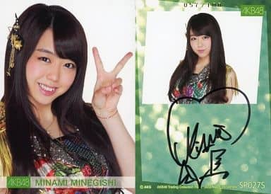 Idol (AKB48, SKE48) / AKB48 Trading Collection PART2 SP027S : Minami Minegishi / Handwritten ...