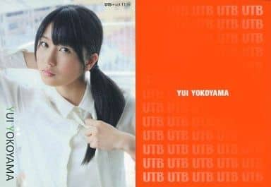 Idol (AKB48, SKE48) / Magazines "UTB" Appendix Torayca UTB + vol. 11 ⑮ : Yui Yokoyama / magazine ...
