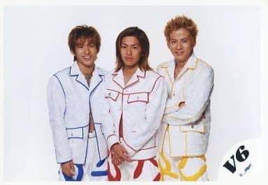 Official photo (Johnnys) / idol / V6 V6 / Miyake, Morita, Okada / Horizontal, Above the Knee ...