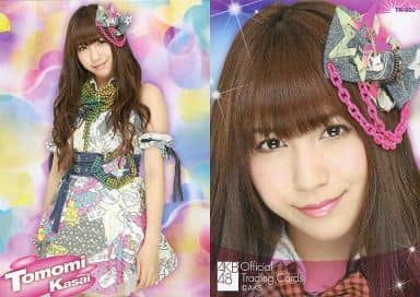 Idol (AKB48, SKE48) / AKB48 official trading card original solo version ver. 2 TK-030 : Tomomi ...