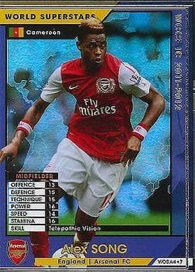 WOS A4 [WORLD SUPERSTARS] : Alex Song | Toy Hobby | Suruga-ya.com
