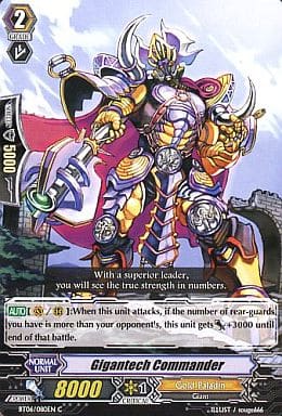 BT06/080EN [C] : Gigantech Commander / ギガンテック Commander | Toy Hobby | Suruga-ya.com