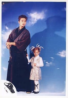 SMAP / Shingo Katori / Whole Body, Black Kimono, Japanese Sword, Blue ...