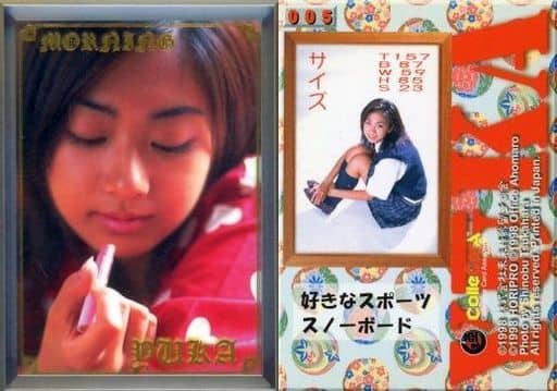 Collection card (female) / Fill up Horipro series Hiroko Okabe complete ...