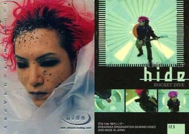 123 : hide / embossed / hide official trading card | Toy Hobby | Suruga ...