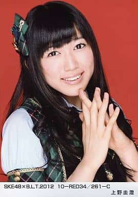 Official photo (AKB48, SKE48) / idol / SKE48 Kasumi Ueno / SKE48 x B. L. T. 2012 10-RED34/261-C ...