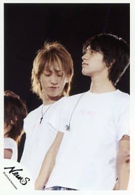 Official photo (Johnnys) / idol / NEWS NEWS / Keiichiro Koyama / Ryo Nishikido / White Shirt ...