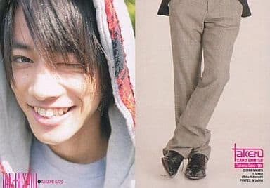 Collection Card (Male) / Takeru Satoh First Trading Card Takeru Sato 16 : Takeru Satoh / Regular ...