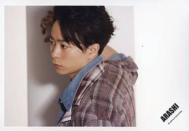 Arashi / Sho Sakurai / Bust Up / Costume Red, Black, Check Pattern ...