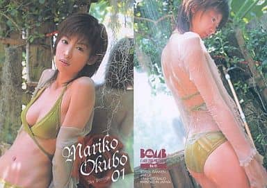 MarIko Okubo BOX01 : Mariko Okubo / BOX special / BOMB CARD The Premium Mariko Okubo trading ...