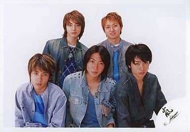 Arashi / Assembly (5 people) / Upper body / Background white / Ohno ...