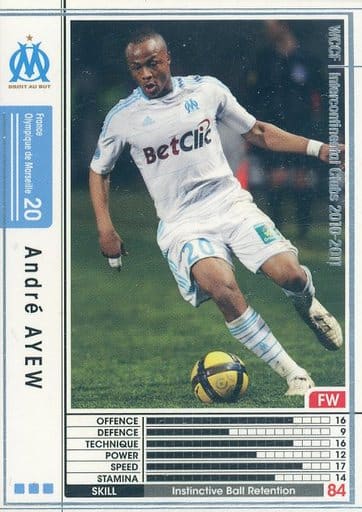 WCCF/2010-2011 109 : André Ayew | Toy Hobby | Suruga-ya.com