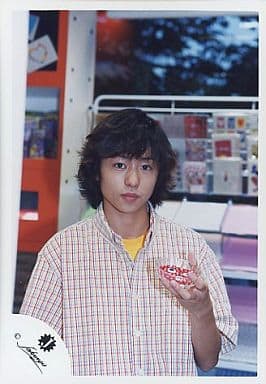 Arashi / Sho Sakurai / Plaid Jacket / Hand plate / Background book ...