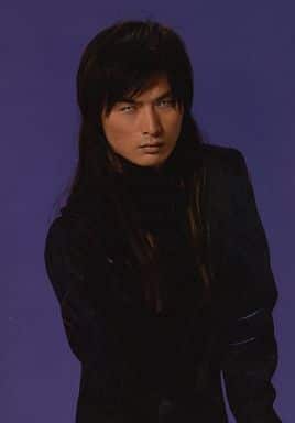 Official photo (male) / actor Kotaro ENDO (Yami Oni) / Upper Body / Costume Navy Blue ...