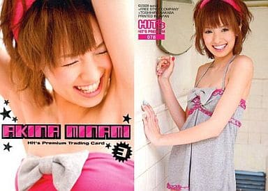 Collection Card (Female) / Torayca / MINAMI AKINA HIT'S PREMIUM 078 : 078/AKINA MINAMI / Akina ...