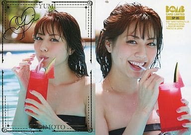 Collection Card (Female) / Torayca / Yumi Sugimoto ~ in Summer ~ Trading Card Bomb Card Limited ...