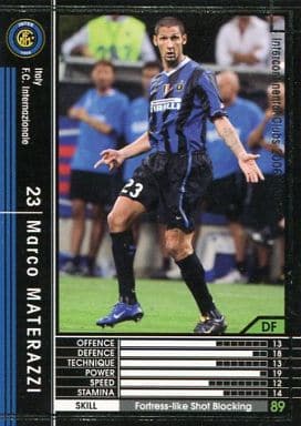WCCF/2006-2007 309 : DF Marco Materazzi | Toy Hobby | Suruga-ya.com