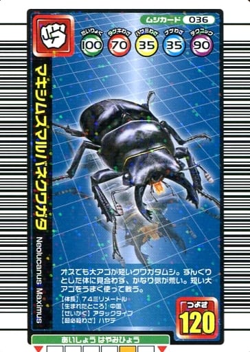 Mushiking / Limited to 100 million copies 036 : Maxim's Paris スマルバネ ...