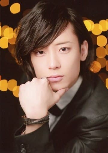 Official photo (male) / actor Marume Seijin / Face Up / Costume Black ...