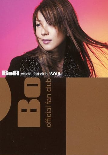 BoA / Horizontal, Bust Up, Costume Black, Face Left, Background Pink ...