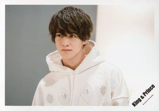 King & Prince / Kaito Takahashi / Horizontal, Bust up, Costume White ...