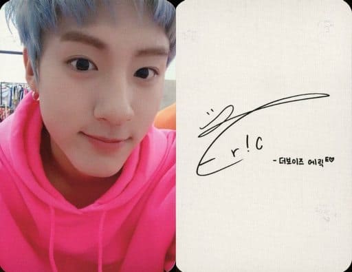 THE BOYZ/ERIC / Urafun / Printed with signature / Special photo card ...