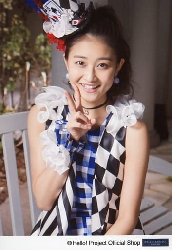 Official photo (Halopro) / idol / Angerme Angelm / Ayaka Wada / Upper Body / Costume Black ...