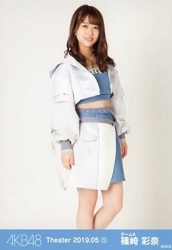 Ayana Shinozaki / Above-Knee / AKB48 Theater Trading Official photo Set 2019. May1 "2019.05 ...