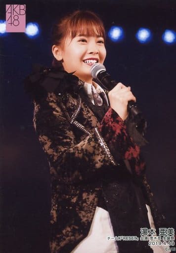 Official photo (AKB48, SKE48) / idol / AKB48 Ami Yumoto / Live Photo / Above the Knee / Black ...