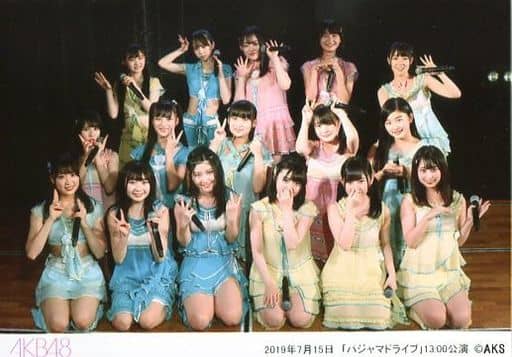 Official photo (AKB48, SKE48) / idol / AKB48 AKB48 / Set (Student) / Yokogata, July 15, 2019 ...