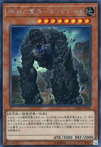 Yu-Gi-Oh / SE / Chaos Impact CHIM-JP024 [SE] : Primate of conglomerate sedimentary rock | Toy ...