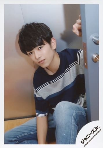 Boy Ninja / Ryusei Fukata / Knee-Up, Sitting, Costume Navy, White ...