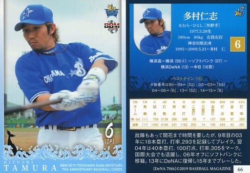 66 Regular Card : Hitoshi Tamura | Toy Hobby | Suruga-ya.com