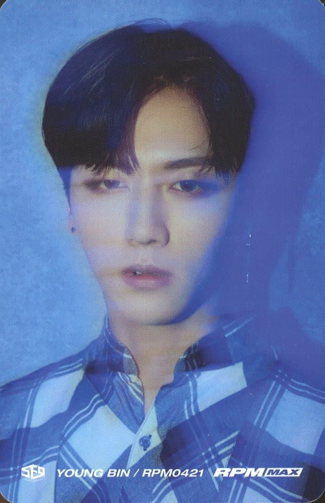 SF9/YOUNG BIN / Back Black ・ RPM MAX VER. / CD "7th Mini Album : RPM ...