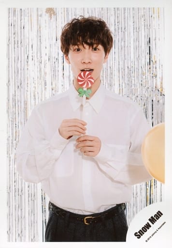 Official photo (Johnnys) / idol / Snow Man Snow Man / Sho Watanabe Ta / Knee-High / Costume ...
