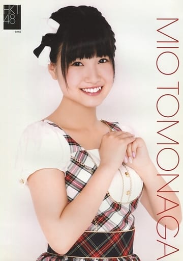 Mio Tomonaga / AKB48 CAFE & SHOP Hakata Store Limited A4 size Official ...