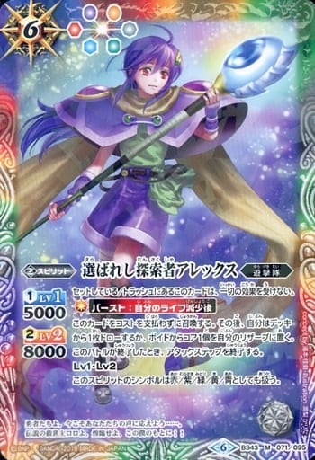 BS43-071 [M] : The Chosen Searcher Alex (parallel specification) | Toy ...