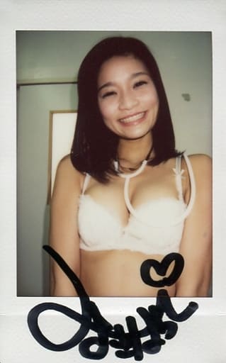 Official photo (female) / Gravure idol ☆ Tsubakihara Ai / with handwritten signature / Upper ...