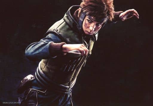 Official photo (male) / actor Rei Fujita (Yamato) / Background Black ...