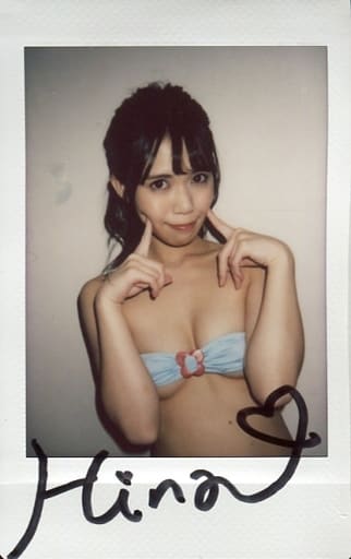 Official photo (female) / Gravure idol Yosai Watanabe / with handwritten signature / Swimsuit ...