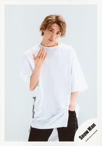 Snow Man / Daisuke Sakuma / Above-the-knee ・ Costume white ・ Black ...