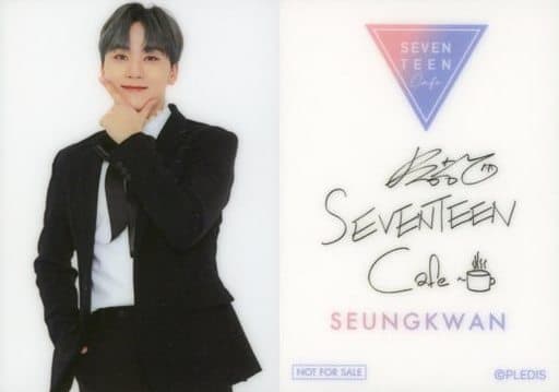 SEVENTEEN/SEUNGKWAN (Boo Seung-kwan) / Costume Black / White / Back Fun ...