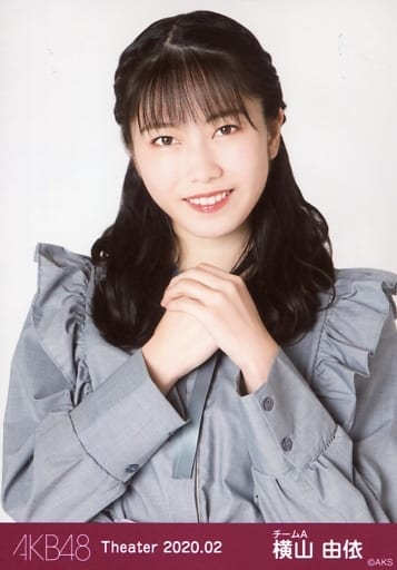 Official photo (AKB48, SKE48) / idol / AKB48 Yui Yokoyama / Upper body / AKB48 Theater Trading ...