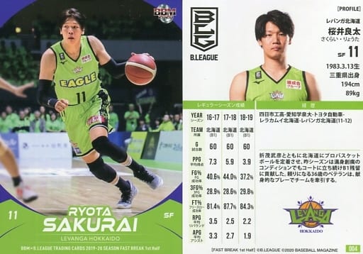 004 [Regular Card] : Ryota Sakurai | Toy Hobby | Suruga-ya.com