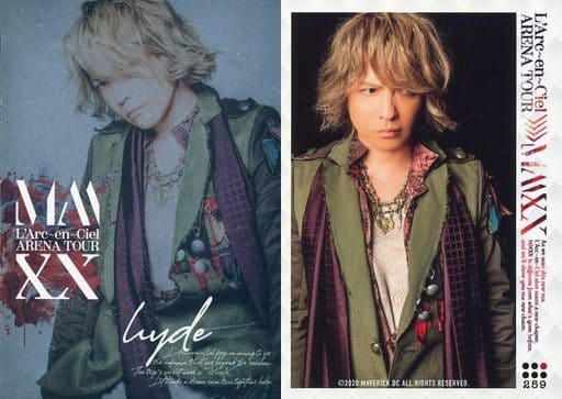 259 : L' Arc ~ en ~ Ciel/hyde / Foil specification / "ARENA TOUR MMXX" sales official trading ...