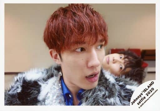 SixTONES / Jesse Matsumura Hokuto / Horizontal, Bust Up, Costume Black, White, Blue, Jesse Face ...