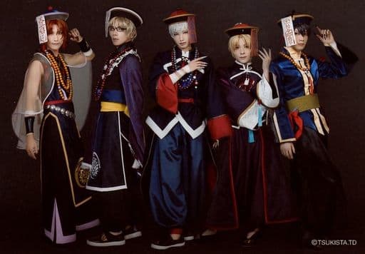 Official photo (male) / actor Group (5 persons) / Horizontal, Whole ...