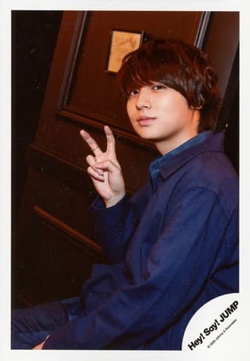 Hey! Say! JUMP / Kei Inoo / Above-the-knee / Costume dark blue / Right ...