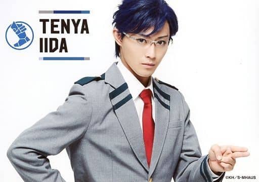 Official photo (male) / actor Hiroki Ino (Tenya Iida) / Yokogata, Bust-up, Costume Gray, Uniform ...